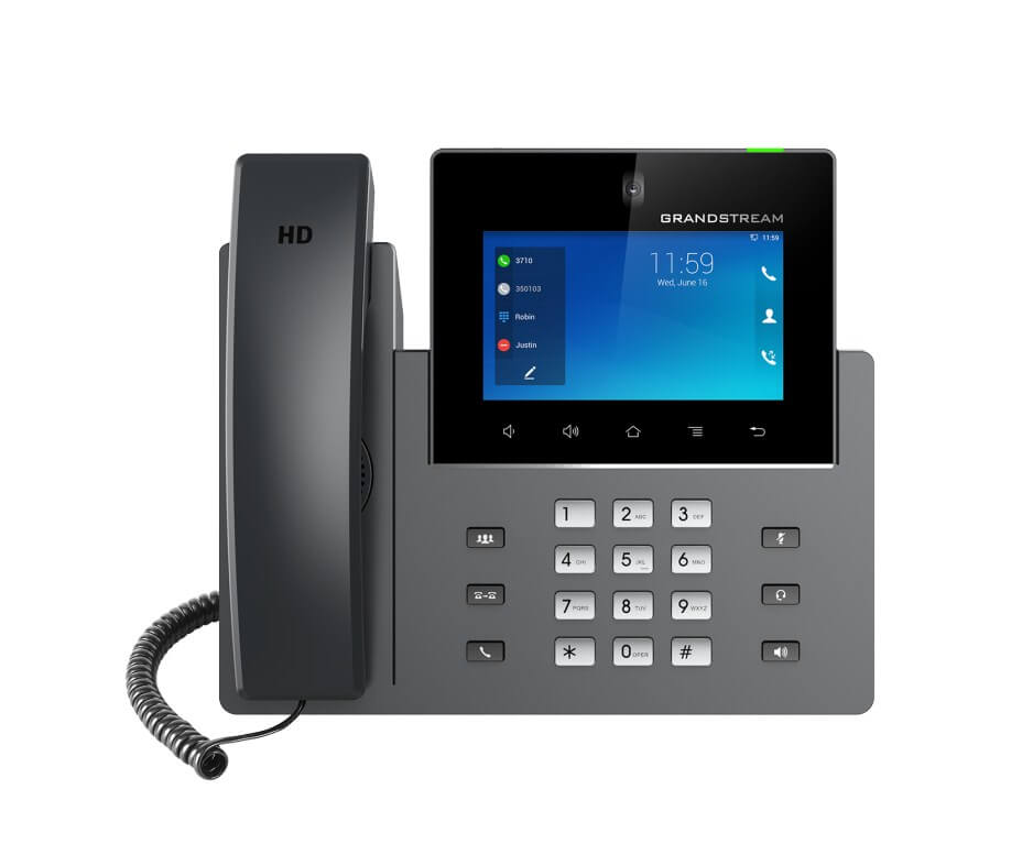 Grandstream USA GXV3350 Multimedia Android 16 linije/16-SIP VoIP HD telefon