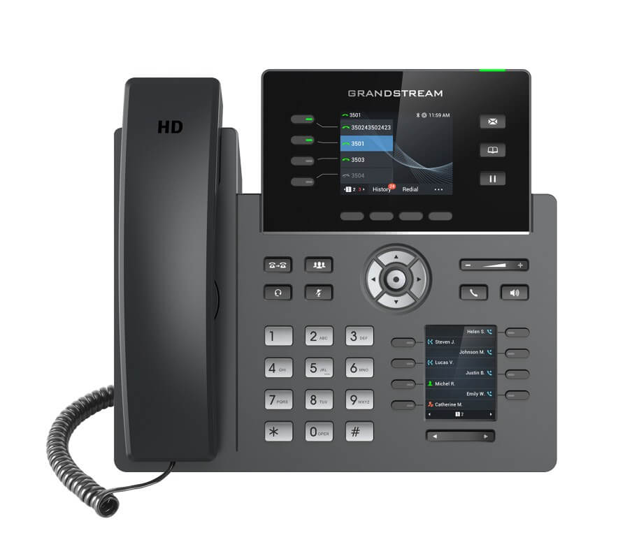 Grandstream USA GRP-2614 Carrier-grade 4 linija/4-SIP VoIP HD telefon