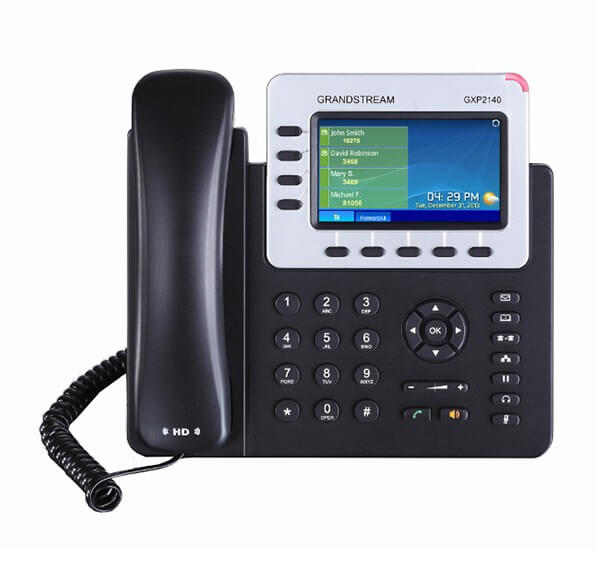 Grandstream USA GXP-2140 Enterprise 4 linije/4-SIP VoIP HD telefon