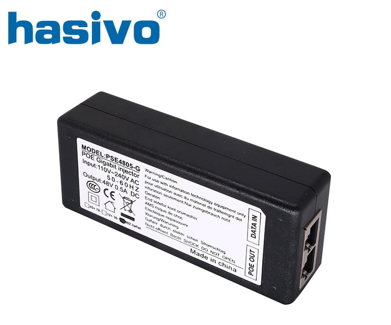 PoE+injector Hasivo PSE4805G-AT-30W