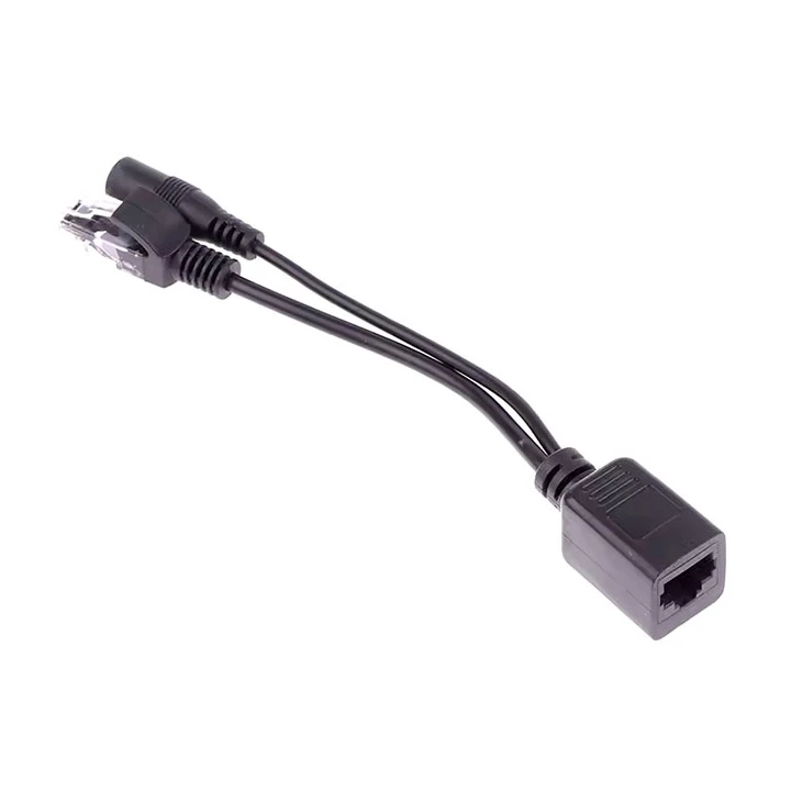 POE injector RJ45 muški + 2.1/5.5mm ženski na RJ45 ženski