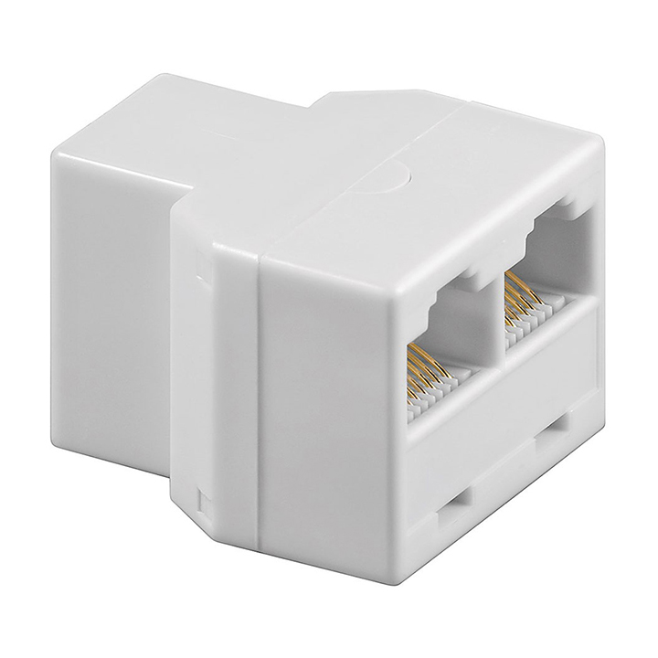 Adapter mrežni 1xRJ45 ženski – 2xRJ45 ženski, pin/pin