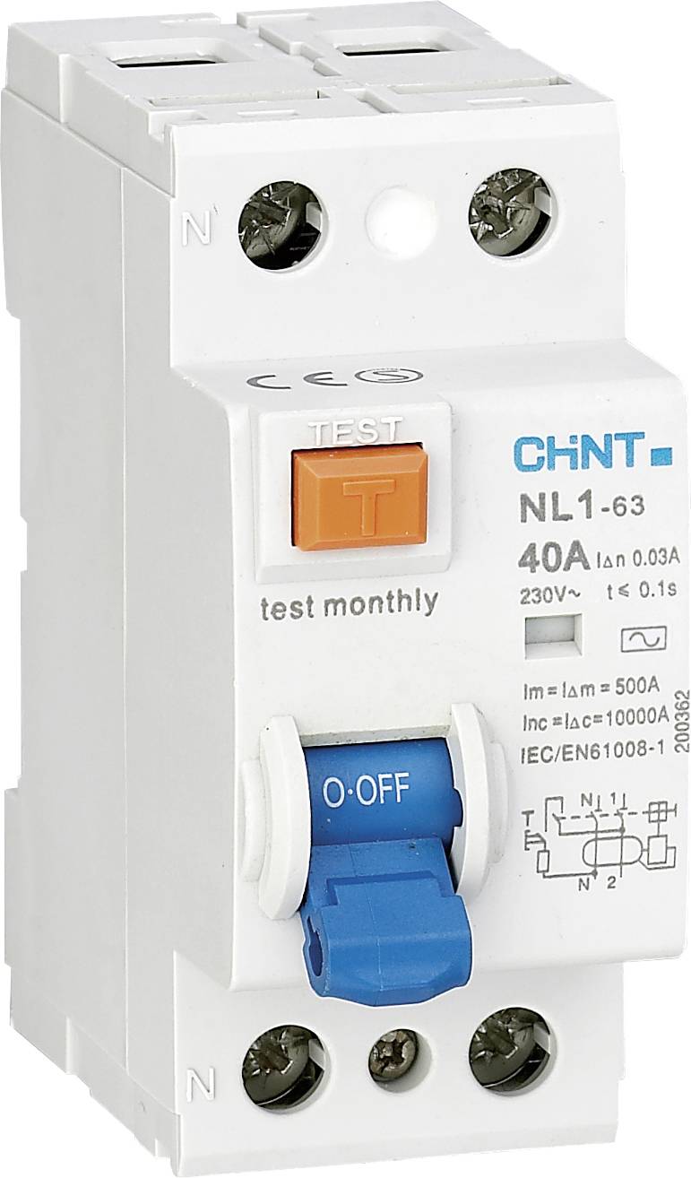 Chint 200362 kvar struje-sigurnosni prekidac 2-polni 40 A
