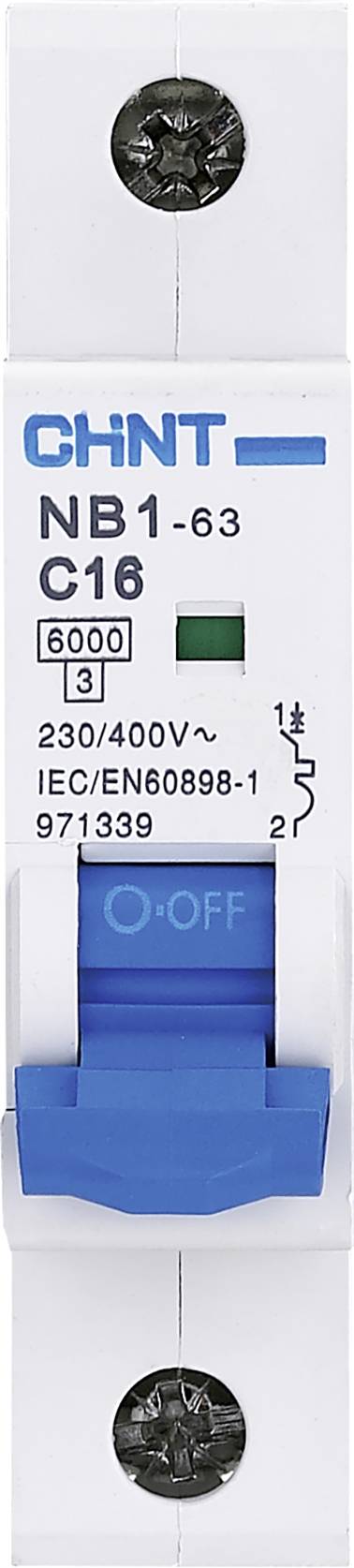 Chint 179616 NB1L zastitna sklopka za vodove 1-polni 16 A