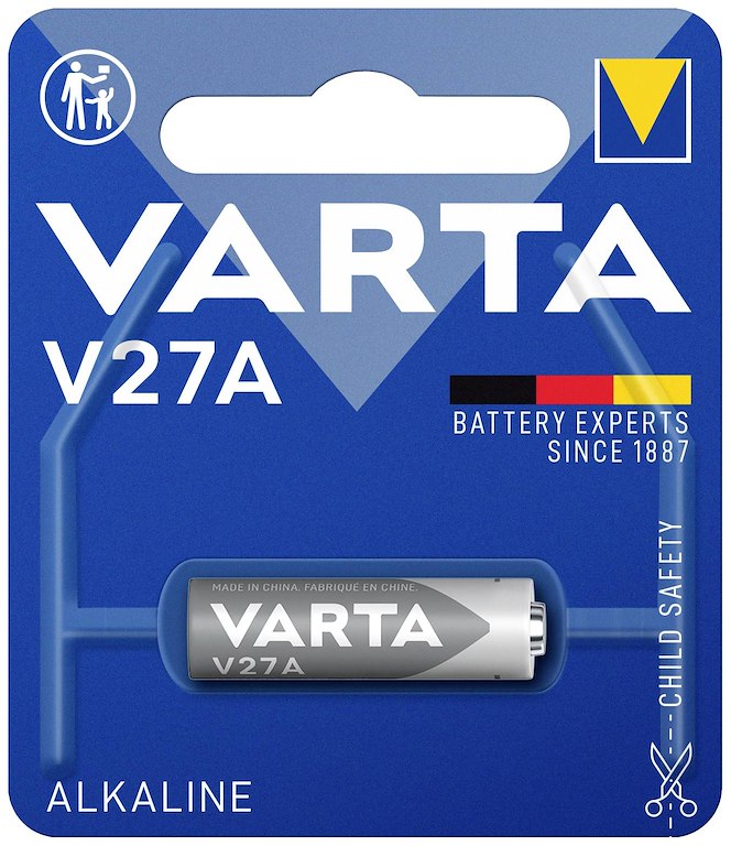 Varta ALKALINE Special V27A Bli 1 specijalne baterije 27 A alkalno-manganov 12 V 19 mAh
