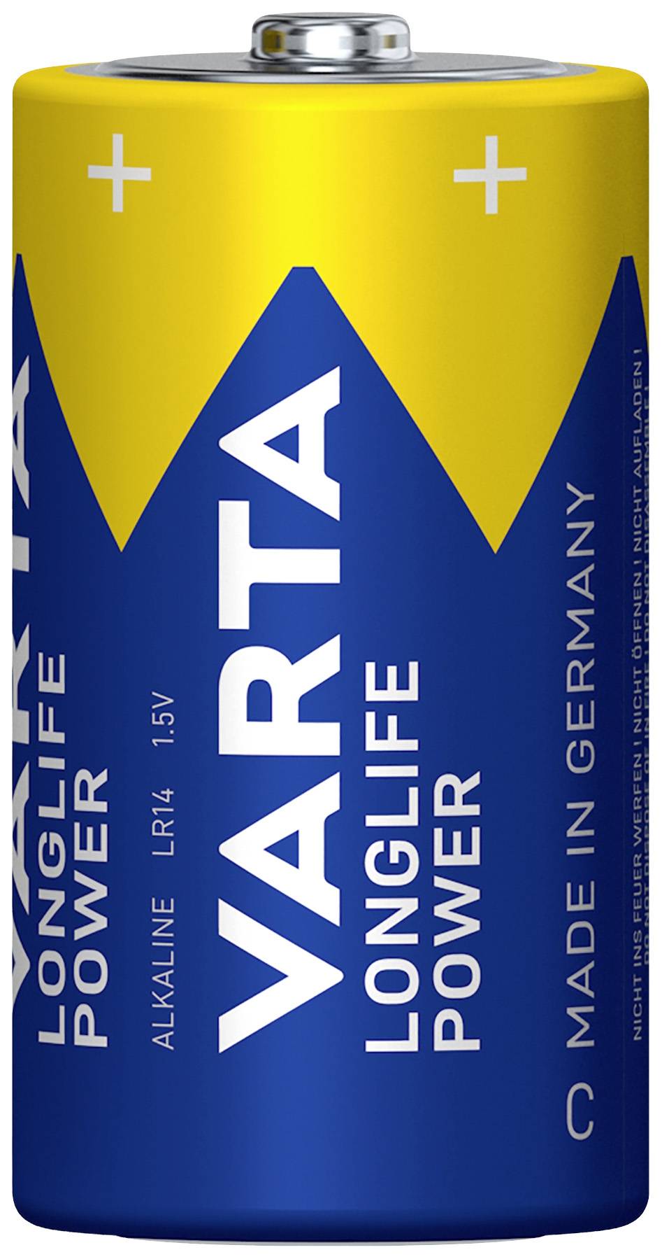 Varta LONGLIFE Power C Bli 2 baby (c) baterija alkalno-manganov 7800 mAh 1.5 V 2x