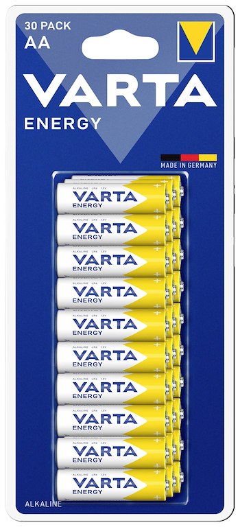 Varta ENERGY AA Bli 30 mangan (AA) baterija alkalno-manganov 1.5 V 30x