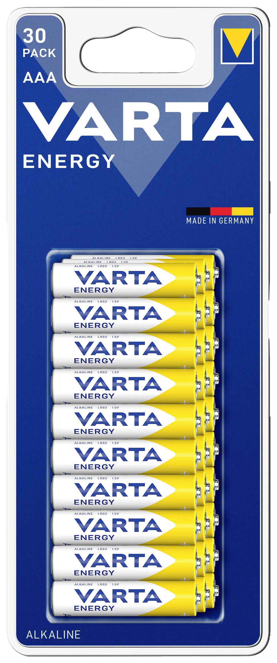 Varta ENERGY AAA Bli 30 micro (AAA) baterija alkalno-manganov 1.5 V 30x