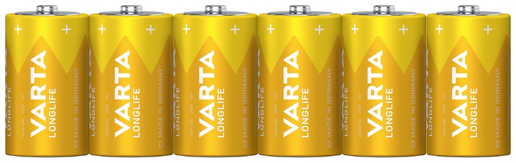 Varta LONGLIFE D Folie 6 mono (l) baterija alkalno-manganov 15800 mAh 1.5 V 6x