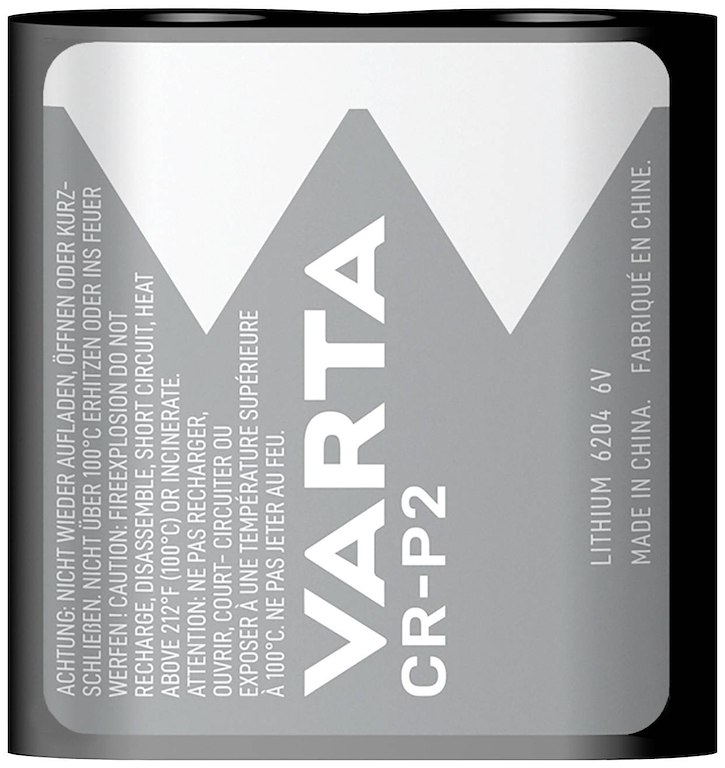 Varta LITHIUM Cylindr. CR-P2 Bli1 fotobaterije CR-P 2 litijum 1450 mAh 6 V