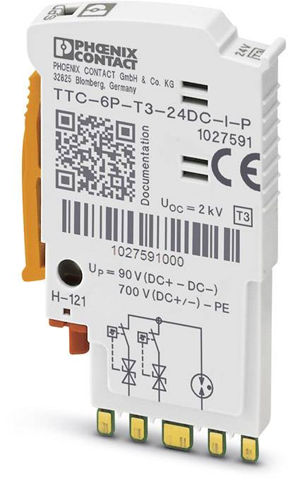 Phoenix Contact 1027591 TTC-6P-T3-24DC-IP zastita od prenapona za razvodni orman 1 kom.