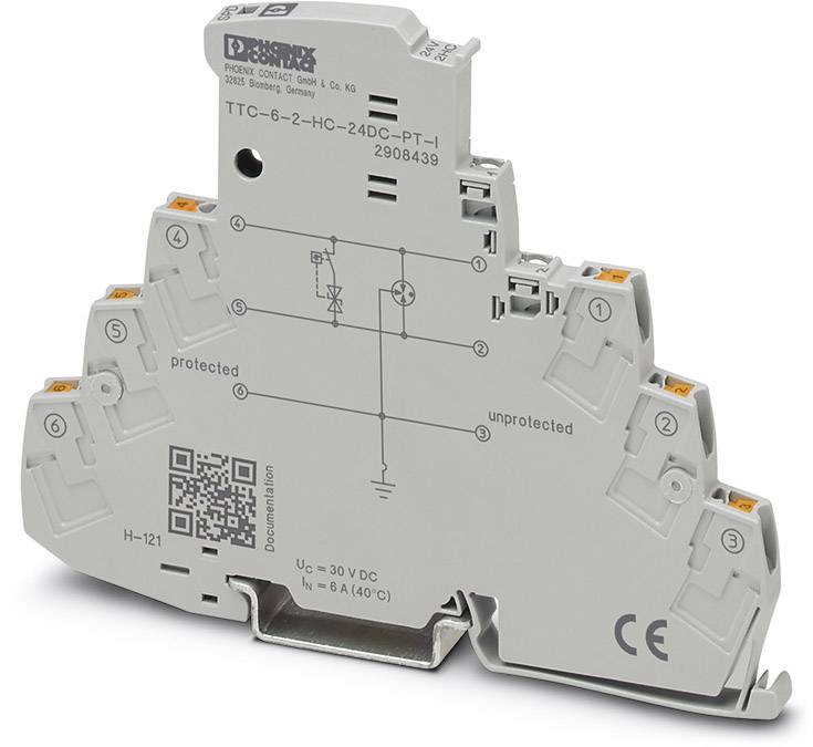 Phoenix Contact 2908439 TTC-6-2-HC-24DC-PT-I odvodnik prenapona 1 kom.