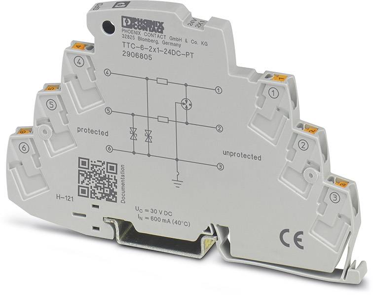 Phoenix Contact 2906805 TTC-6-2X1-24DC-PT Odvodnik prenapona 1 kom.