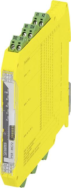 sigurnosni relej PSR-MC72-2NO-1DO-24DC-SC Phoenix Contact Radni napon (broj): 24 V/DC 3 kontakta (s k V k D) 12,5 k 112,2 k 114,5 mm 1 kom.