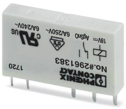 Phoenix Contact REL-MR- 18DC/21 relej 18 V/DC 6 A 1 preklopnik 10 kom.