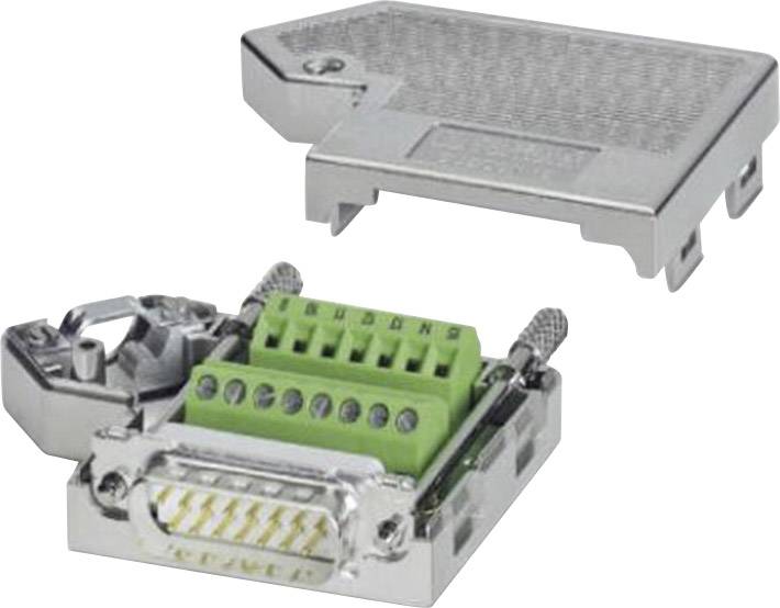 Phoenix Contact SUBCON 15/M-SH 2761606 D-Sub utikac 180? Broj polova (broj): 15 vijak 1 kom.
