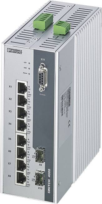 Phoenix Contact FL SVITCH 4000T-8POE-2SFP industrijski Ethernet prekidac