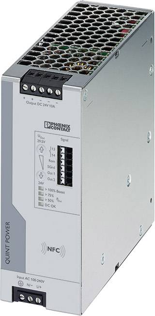 Adapter za napajanje za DIN sine Phoenix Contact KUINT4-PS/1AC/24DC/10 24 V/DC 10 A 1 k