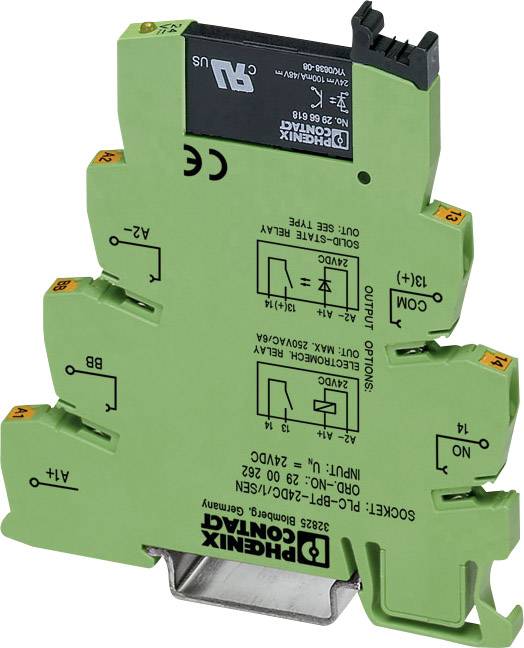 Phoenix Contact poluprovodnicki relej 2900358 100 mA Preklopni napon (maX.): 48 V/DC 10 kom.