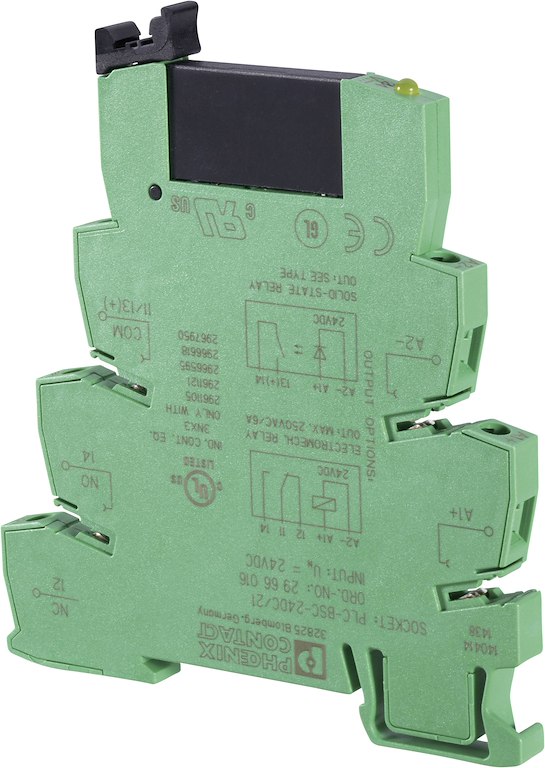 Phoenix Contact interfejs relej PLC-OSC- 24DC/24DC/2 Preklopni napon (maX.): 33 V/DC 1 kom. Phoenix Contact interfejs relej 2966634 Preklopni napon (maX.): 33 V/DC 1 kom.