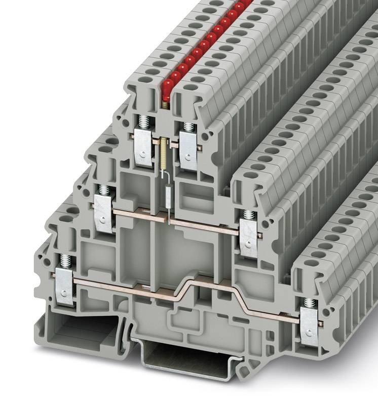 Phoenix Contact 3214288 terminalni blok za montazne elemente 5,2 mm vijak siva 50 kom.