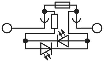 Phoenix Contact 3270203 sigurnosni zicani terminal 8,2 mm Push-Lock opruzna veza crna 50 kom.