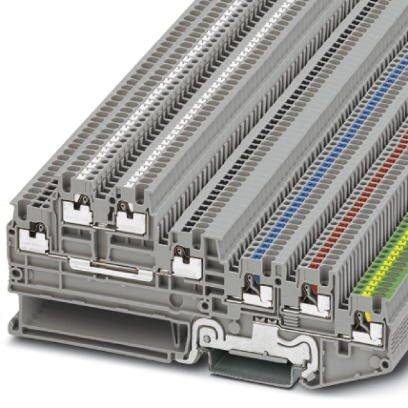 Phoenix Contact 3244471 terminal za inicijator/aktivator Push-In terminal sivi 50 kom.