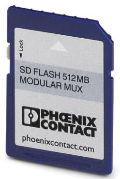 Phoenix Contact 2701872 SD FLASH 512MB MODULAR MUX PLC memorijski modul 3,3 V/DC