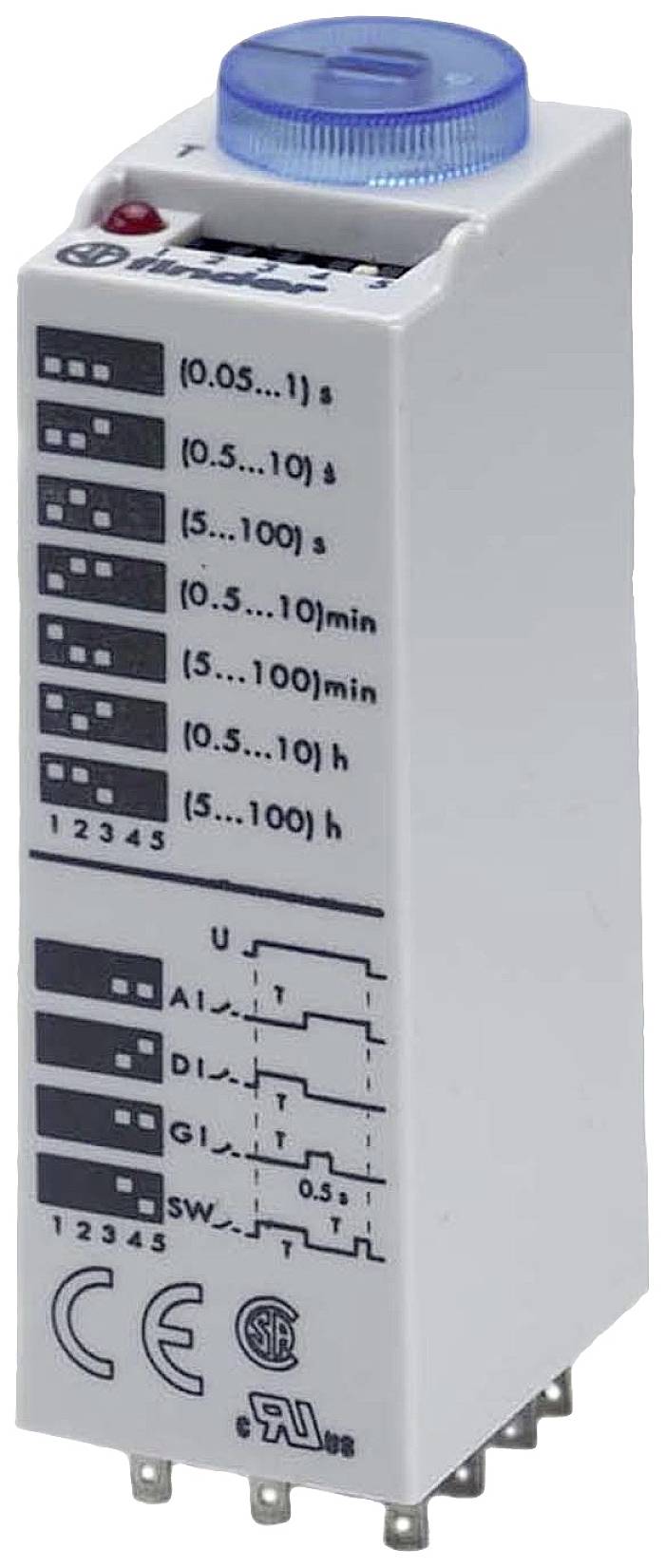 Finder 85.03.0.012.0000 85.03.0.012.0000 vremenski relej visenamenski 3 prekidac
