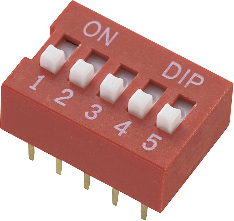 Tru Components DS-02 DIP prekidac broj pinova 2 standard