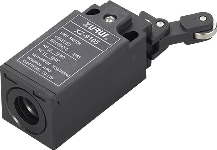Krajnji prekidac 250 V/AC 10 A dugme sa valjkom Tru Components *Z-9/105 IP65