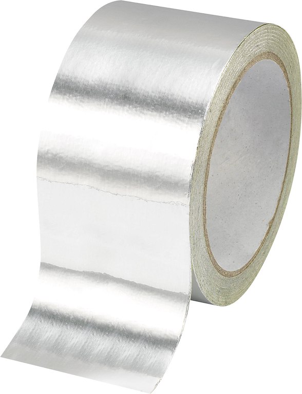 Tru Components TC-8812312 aluminijumska samolepljiva traka AFT-6220 srebrna (D * s) 20 m * 62 mm