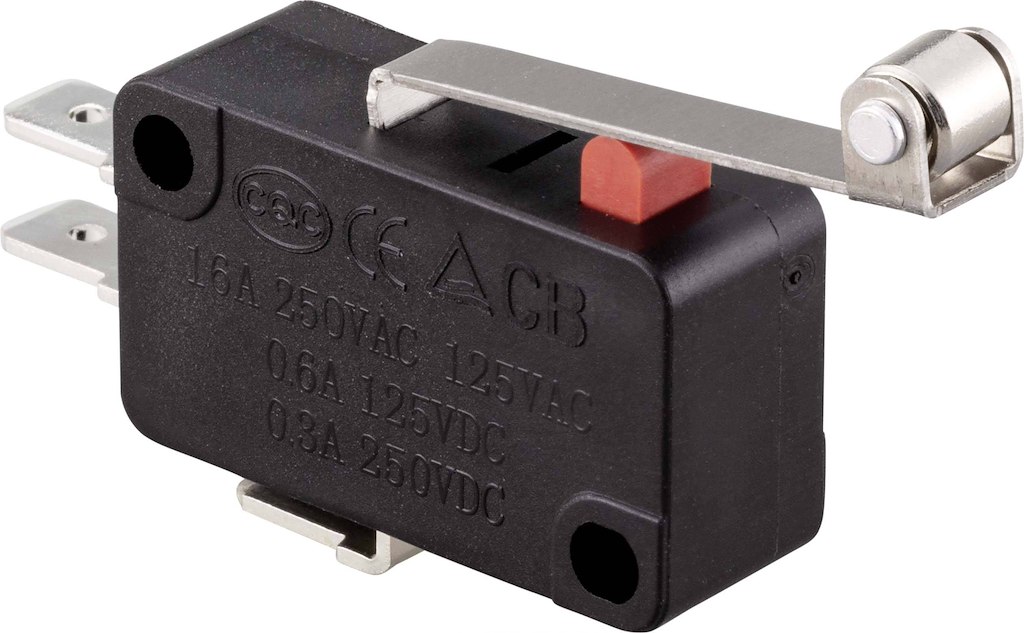 Tru Components TC-9134628 mikro prekidac 250 V/AC 16 A 1 * dugme za ukljucivanje/(ukljucivanje)
