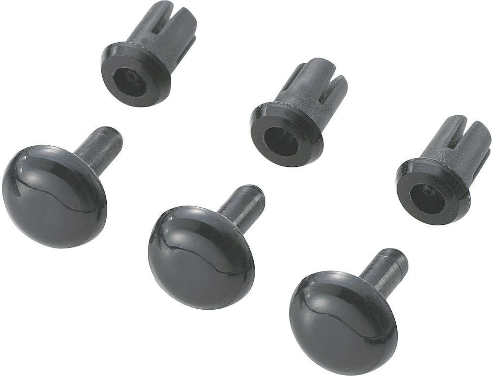 Tru Components TC-SRR-465K203 zakovica Precnik rupe 4 mm crna 1000 kom