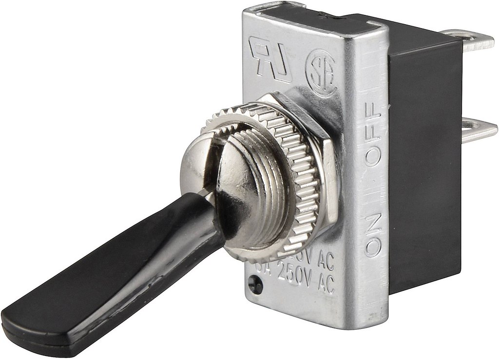 Wipp prekidaci 250 V/AC 6 A 1 * iskljuceno/ukljuceno Tru Components TC-R13-25A1-05 sa zasunom