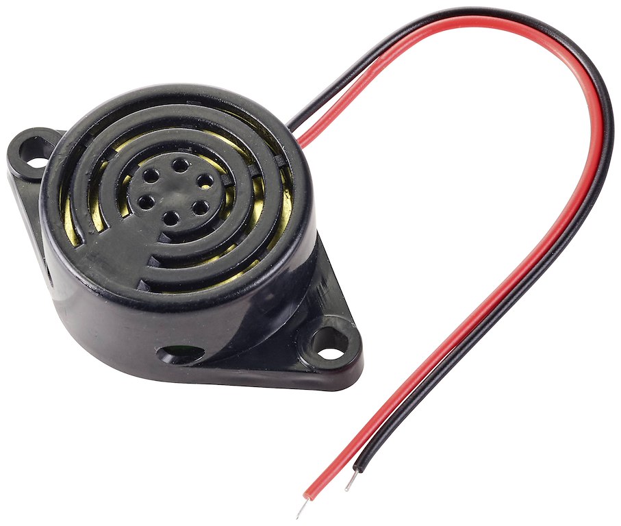 Tru Components TC-10475820 Piezo predajnik signala Nivo buke: 95 dB Napon: 12 V/DC ton