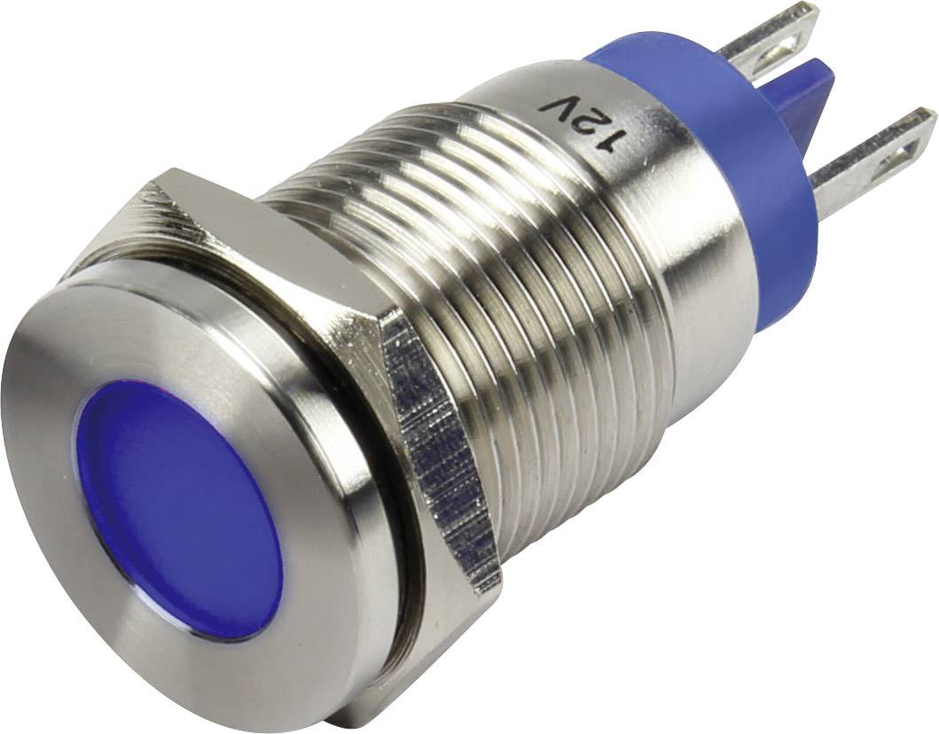 Tru Components 1302130 LED signalno svetlo plavo 12 V/DC