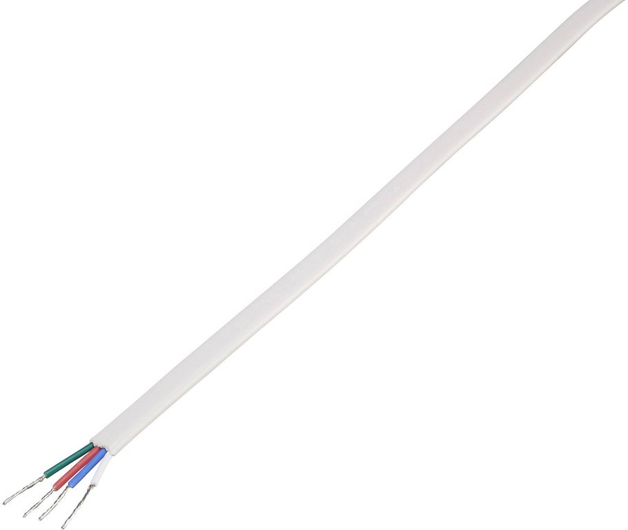 Tru Components RGB-25 prikljucni kabl Duzina kabla (cm): 25,00 m 24 V PVC 25 m
