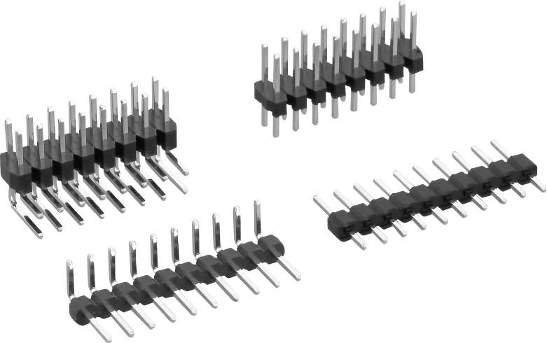 Tru Components standardna sina sa muskim kontaktima broj redova: 2 broj pozicija po redu: 20 TC-0628-210-040-00
