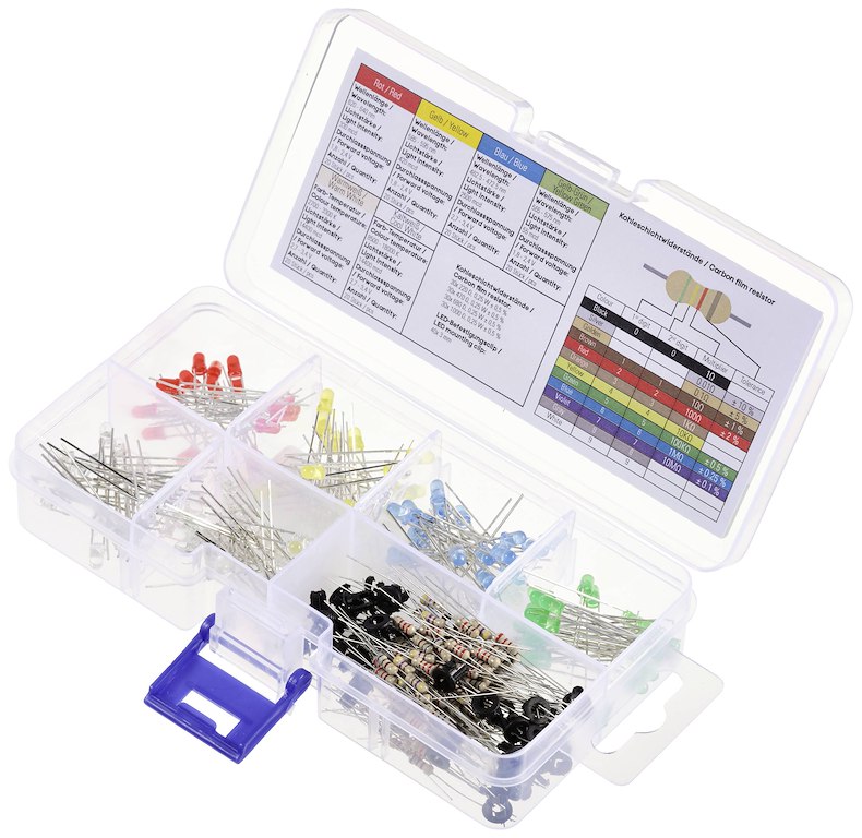 Tru Components difuzna LED crvena, zuta, plava, zuto-zelena, toplo bela, hladno bela okrugla 3 mm 55 mcd, 330 mcd, 420 mcd, 2500 mcd, 14400 mcd 30 20 mA 1,8 V, 3,4 V, 2,4 V.