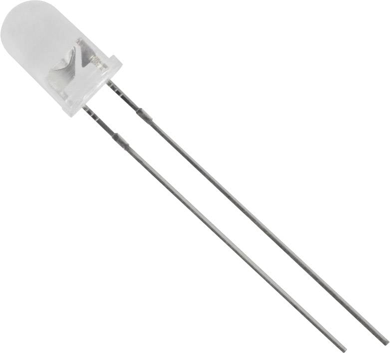 Tru Components 1577463 difuzna LED crvena okrugla 5 mm 9500 mcd 20 , 25 20 mA