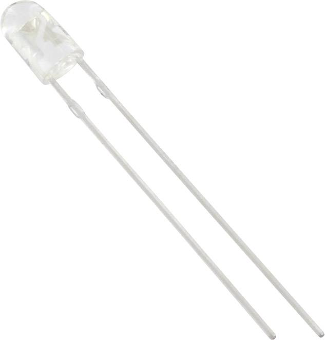 Tru Components 1577449 difuzna LED crvena ovalna 3 mm 4150 mcd 70 , 30 20 mA