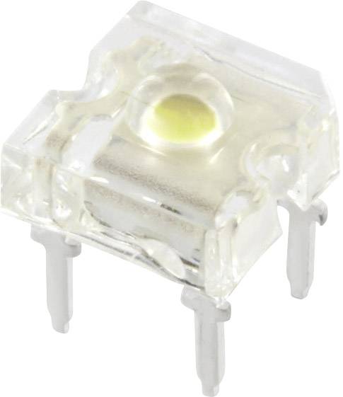 Tru Components 1577435 difuzna LED zuta okrugla 3 mm 1250 mcd 120 20 mA