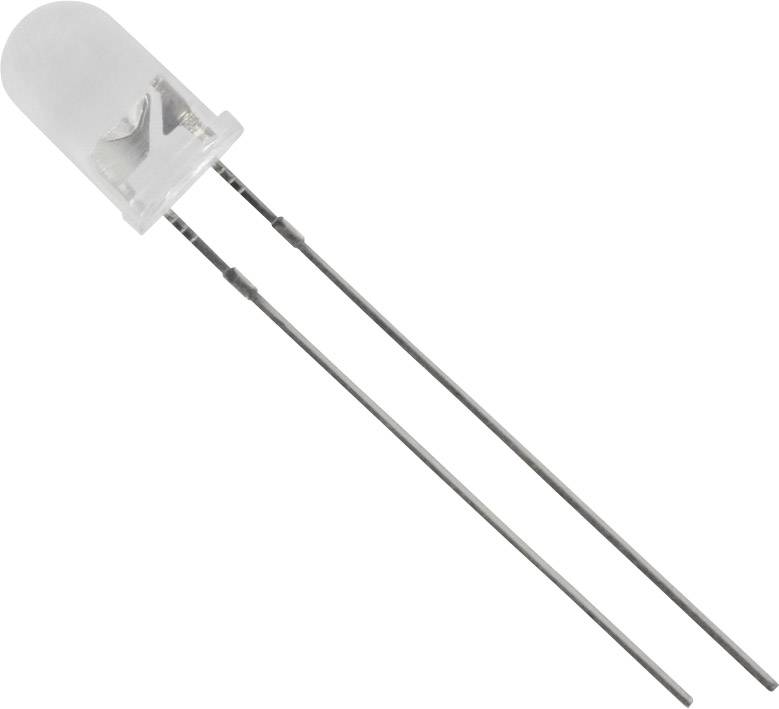 Tru Components 1577462 difuzna LED crvena okrugla 5 mm 4000 mcd 20 , 25 20 mA