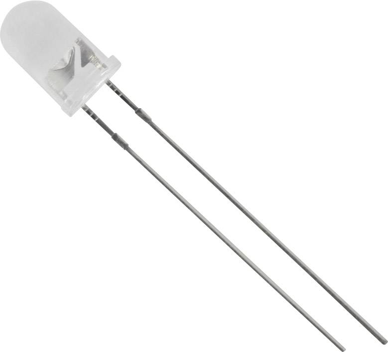 Tru Components 1577461 difuzna LED crvena okrugla 5 mm 1150 mcd 20 , 25 20 mA