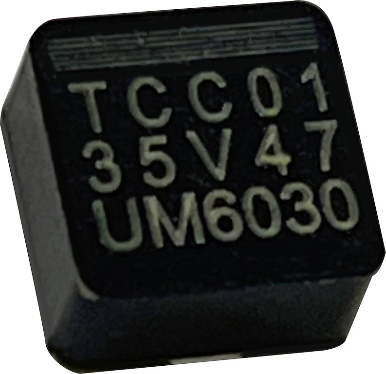 Tru Components elektrolitski kondenzator SMD 603 47 mikroF 35 V 20% (L * s * V) 6,5 * 6,5 * 3,0 mm
