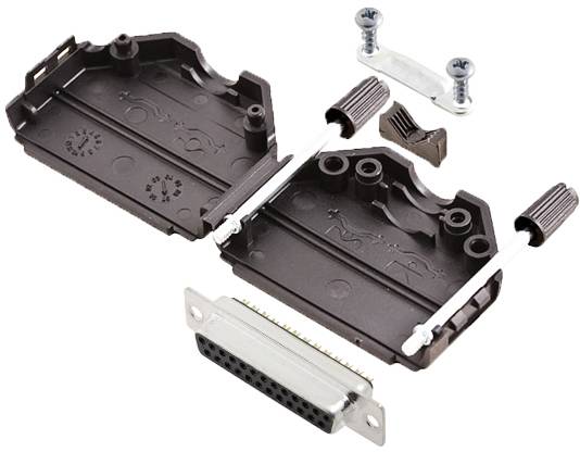 Tru Components TCDPPK25BKDMSK 7709460 D-Sub uticnica – set 180 broj pinova: 25 vrh za lemljenje