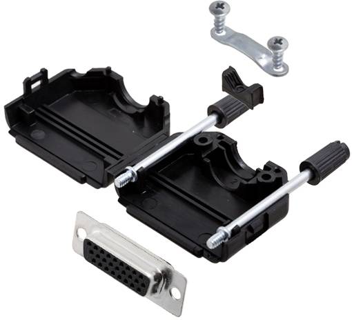 Tru Components TCDPPK15BKHDS26K 7709428 D-Sub uticnica – set 180 broj pinova: 26 vrh za lemljenje