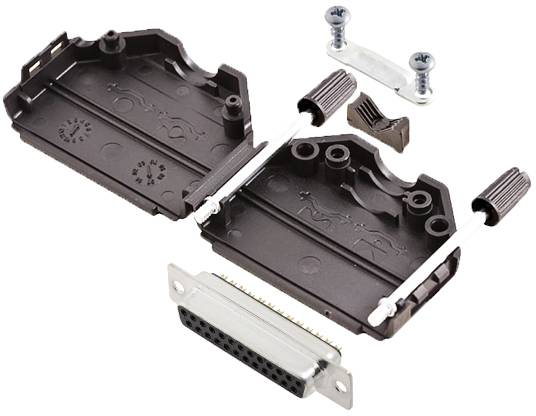 Tru Components TCDPPK25BKDBSK 7708472 D-Sub uticnica – set 180 broj pinova: 25 vrh za lemljenje
