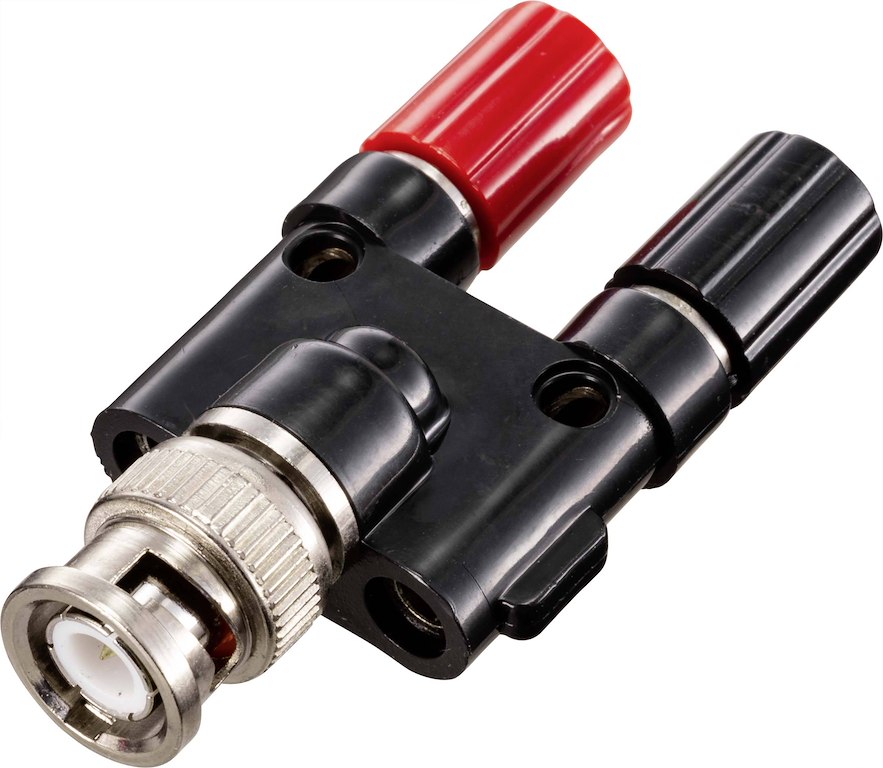 Tru Components TC-9199220 BNC adapter BNC muski konektor – cvrsta stezaljka, cvrsta stezaljka